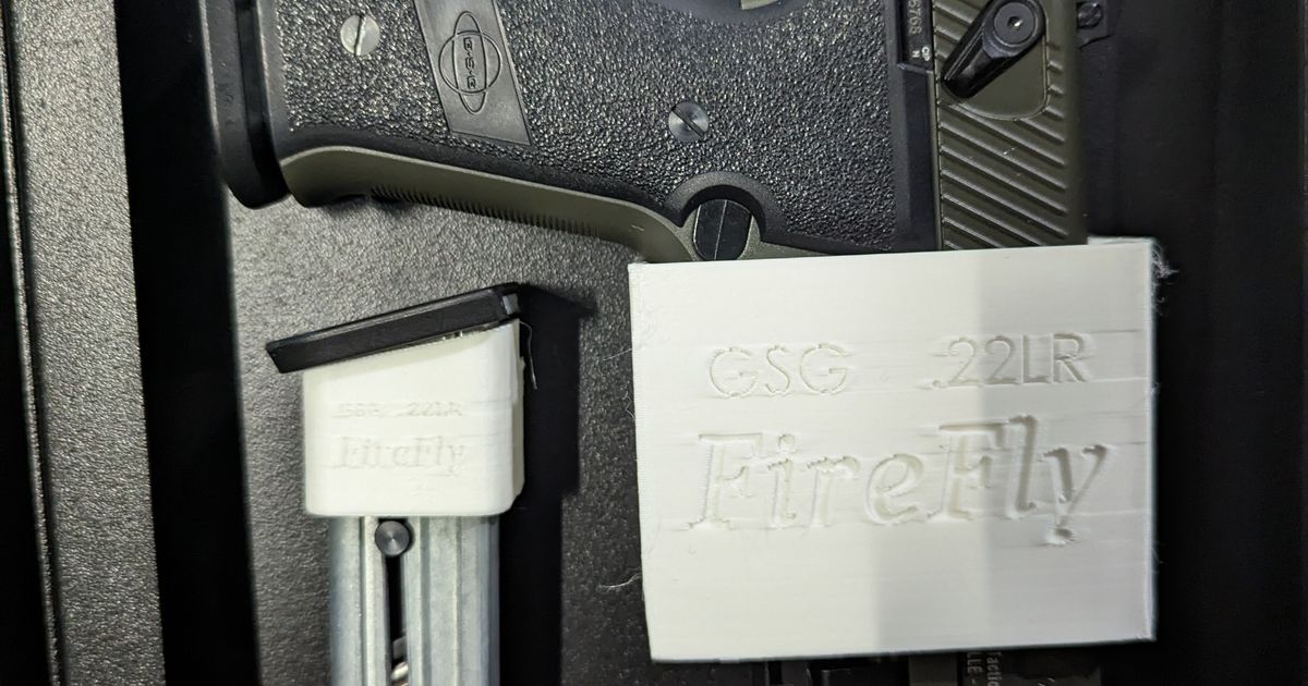 GSG Firefly wall mount by Shane D | Download free STL model ...