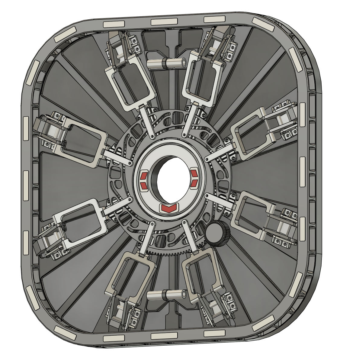 Space Station Hatch (Common Berthing Mechanism) by Hiyu | Download free ...