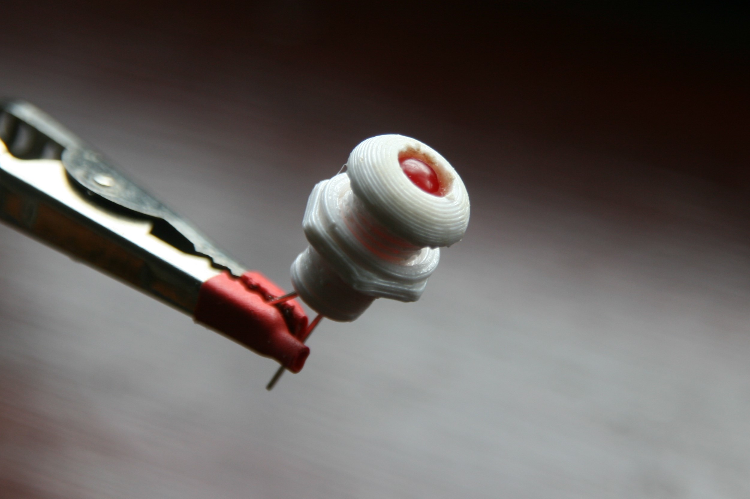 5mm LED Dome Holder (Printable) by kpb44cth | Download free STL model ...