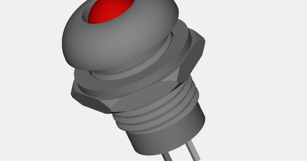 5mm LED Dome Holder (Printable) by kpb44cth | Download free STL model ...