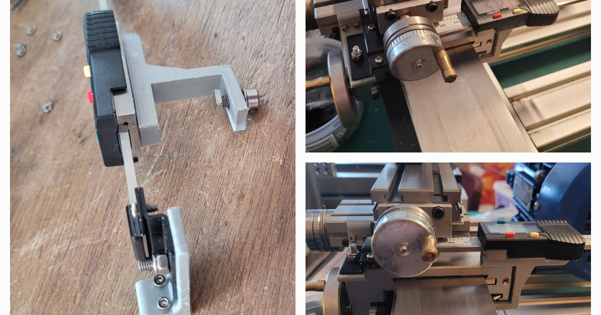 Taig Lathe Wabeco DRO by Baffo | Download free STL model | Printables.com