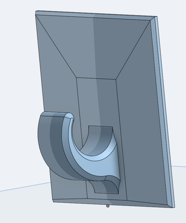 Velcro Attached Hook by Karma | Download free STL model | Printables.com