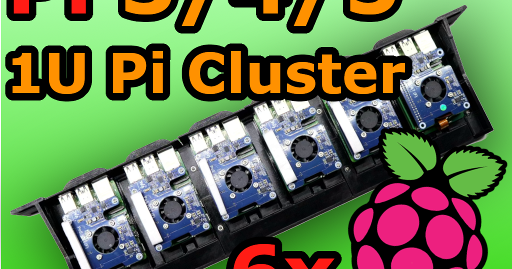Pi Cluster Rack by Advanced Hobby Lab | Download free STL model ...