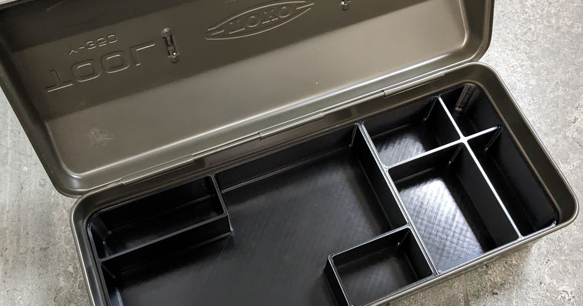 Toyo Tool Box Y350 inlay by dehnjo | Download free STL model ...