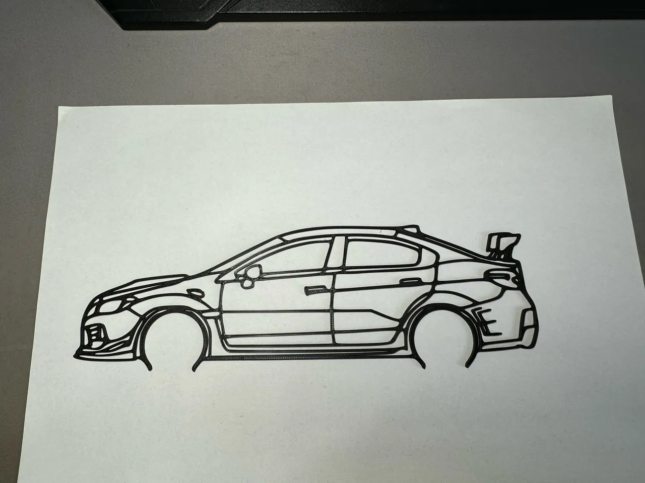 Subaru Impreza WRX STI by Moriel | Download free STL model | Printables.com