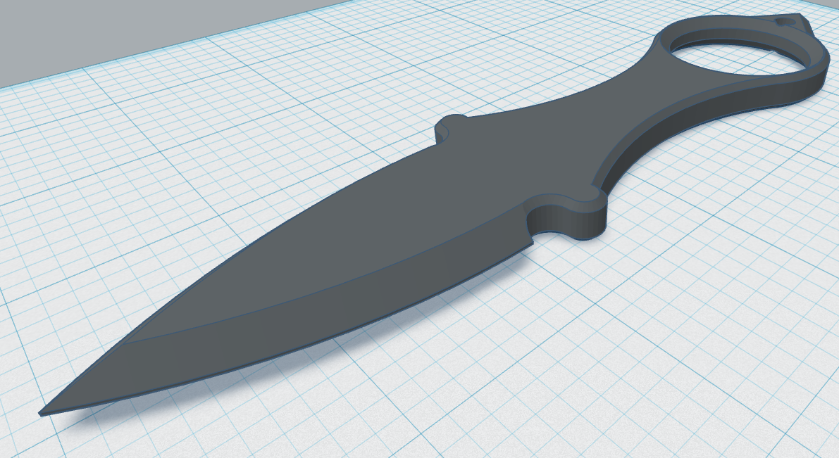 Neck Knife 3 by Peter Ennist | Download free STL model | Printables.com