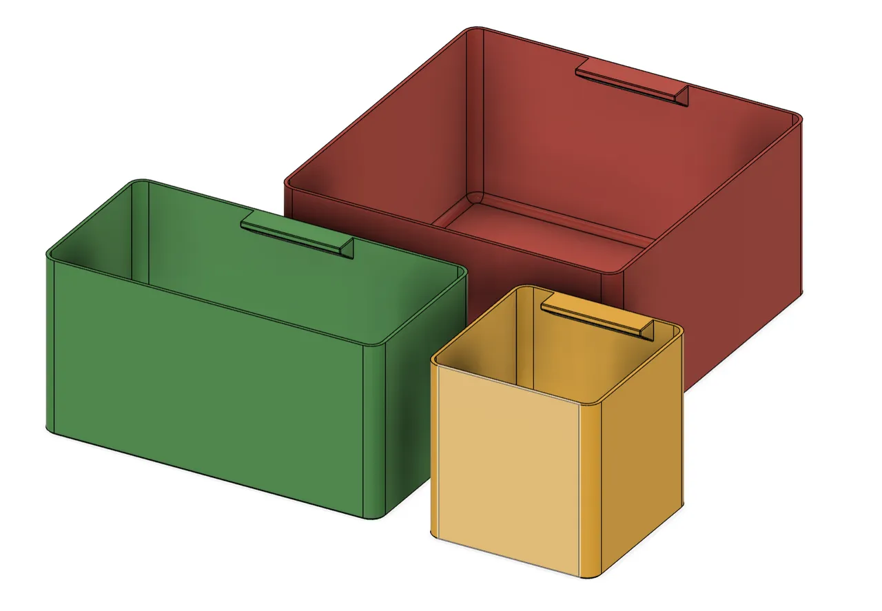 simple screw box for IKEA ALEX by Steven | Download free STL model | Printables.com