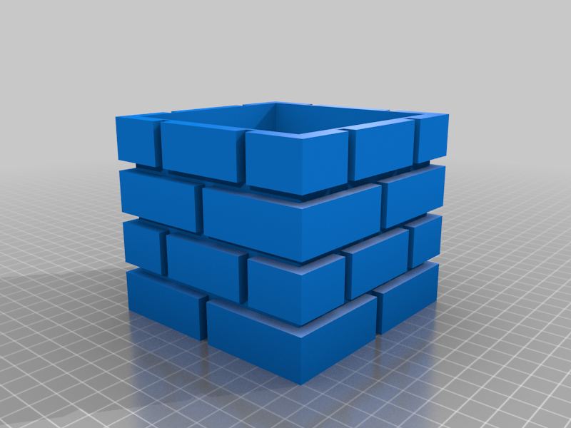 Super Mario Bros Brick Container par Dayjo | Téléchargez gratuitement ...