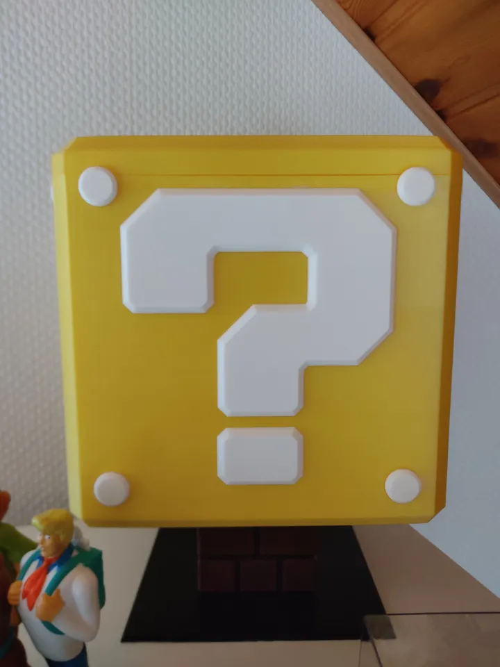 Super Mario ? Würfel, Cube, Power UP Lampe by aw583 | Download free STL ...