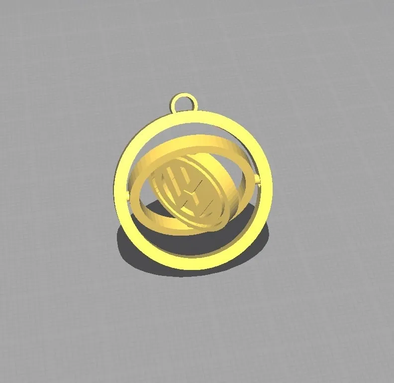 Volkswagen keychain by Tothka | Download free STL model | Printables.com