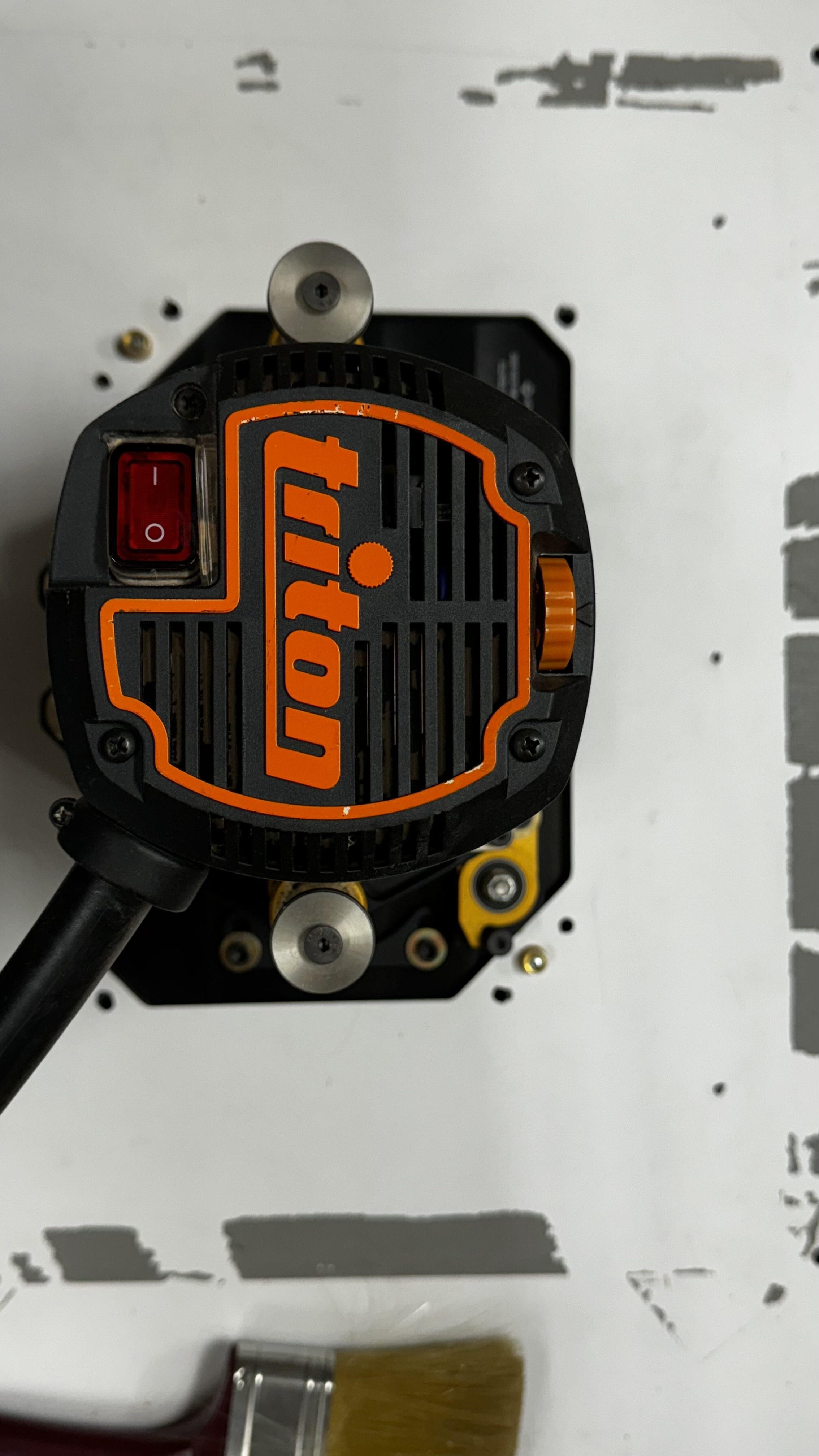 Rockler Phenolic Router Table Dust Box Mount by crashkg | Download free ...