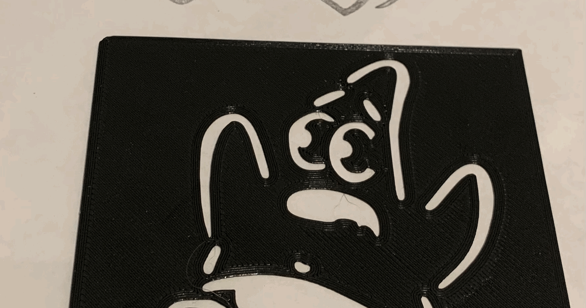 Patrick Star Stencil by genadelt | Download free STL model | Printables.com