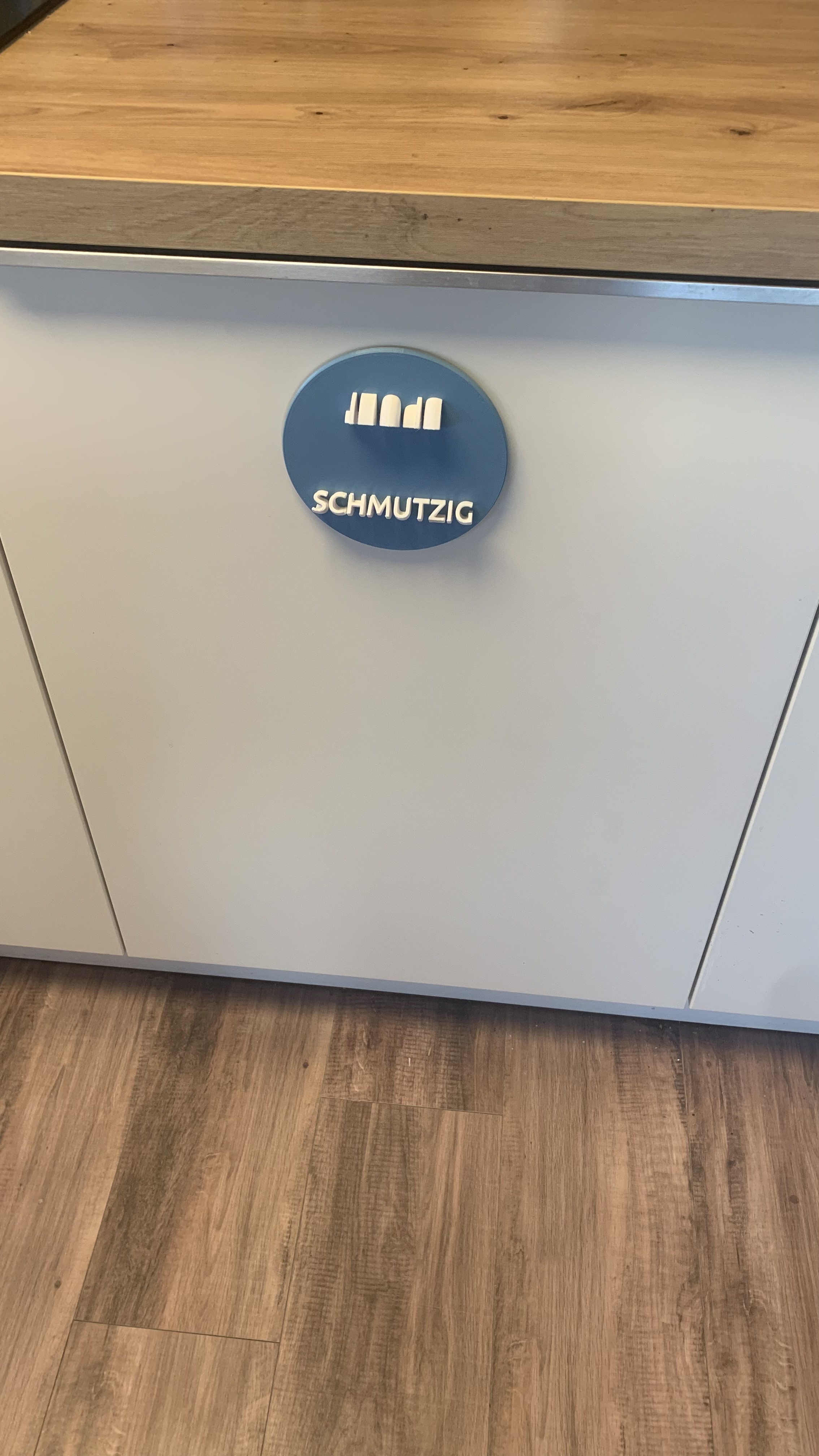 Dishwasher Sign - Status Spülmaschine - Geschirrspüler by popatze ...