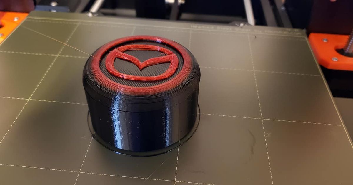 Mazda Dust Cap by Joey | Download free STL model | Printables.com