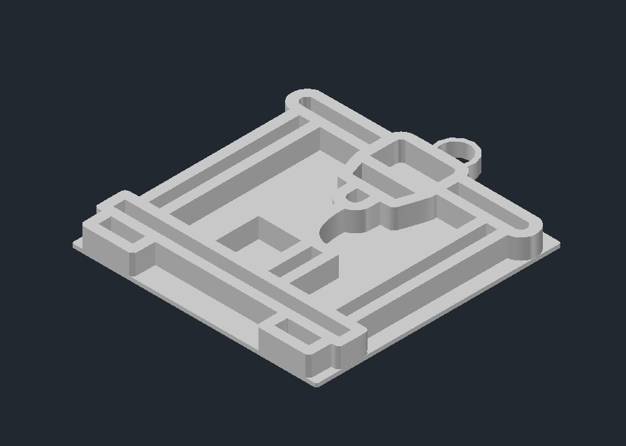 3D-printer keychain by Roman_VV | Download free STL model | Printables.com