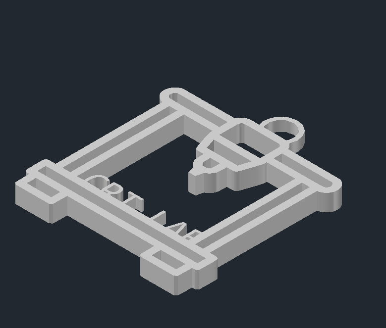 3D-printer keychain by Roman_VV | Download free STL model | Printables.com