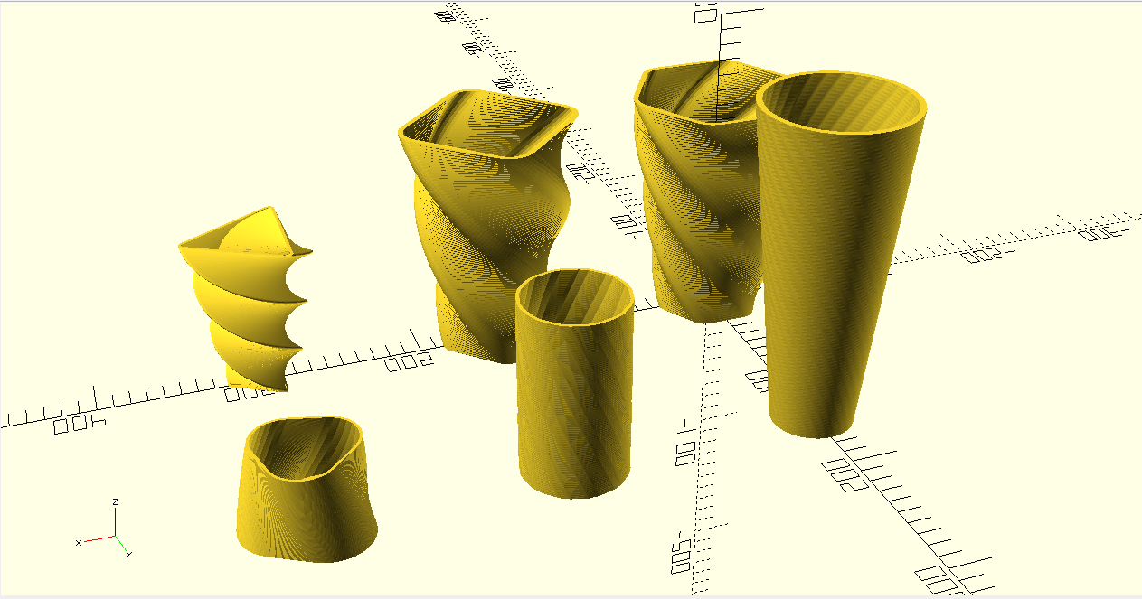 Vase Creator Anpassbares / Customizable OpenSCAD- Script by kaytec | Download free STL model ...