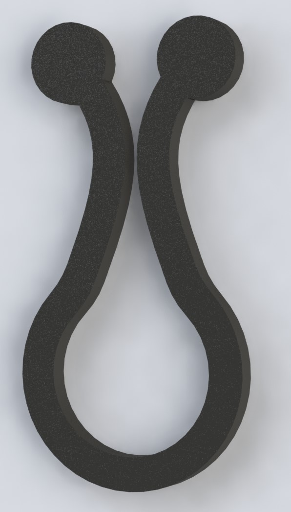 cable tie by Peep Designs | Download free STL model | Printables.com