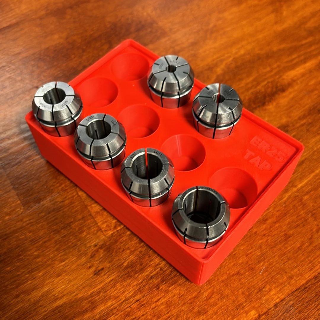 Gridfinity ER25 Tap Holder by Filmatura | Download free STL model ...