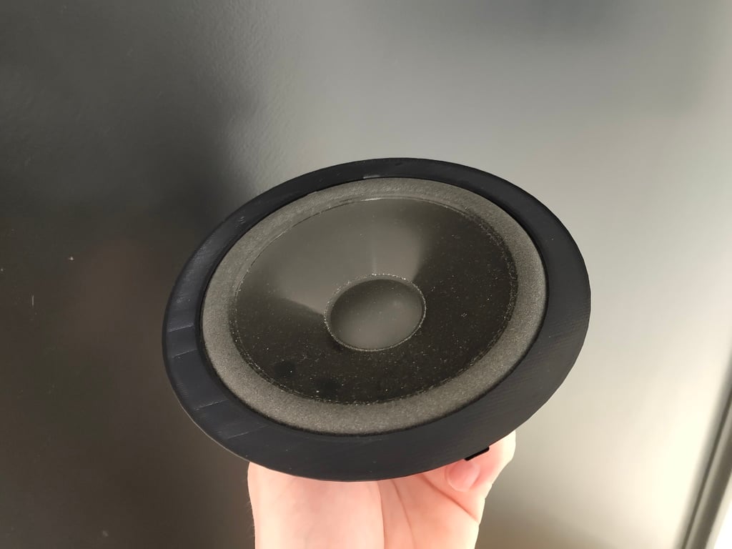 5.25 inch speaker adapter by Tweako | Download free STL model ...