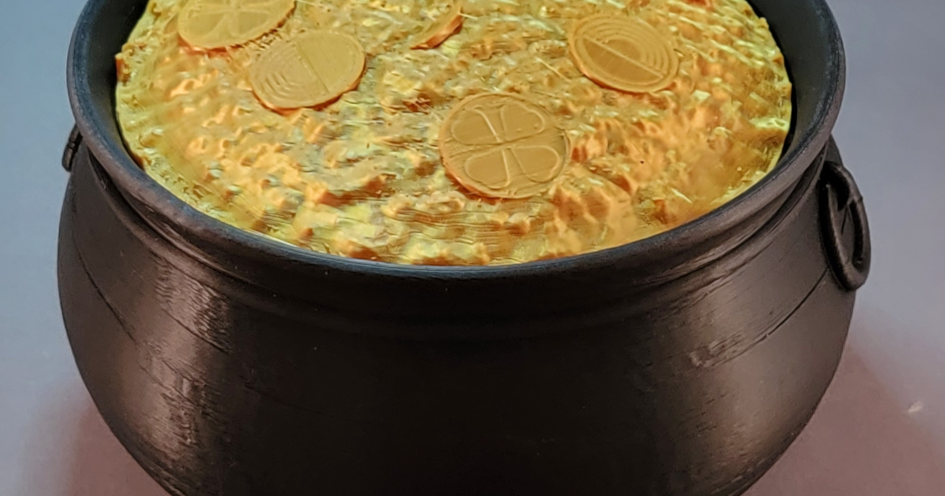 Leprechaun's Pot o' Gold by dennis | Download free STL model ...