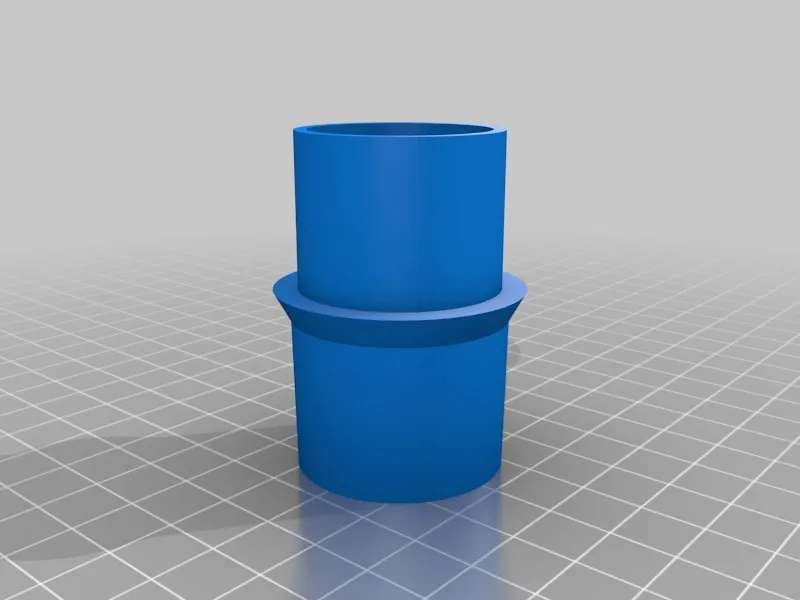 Customizable Shop Vac Hose Adapter by ntdesign | Download free STL ...