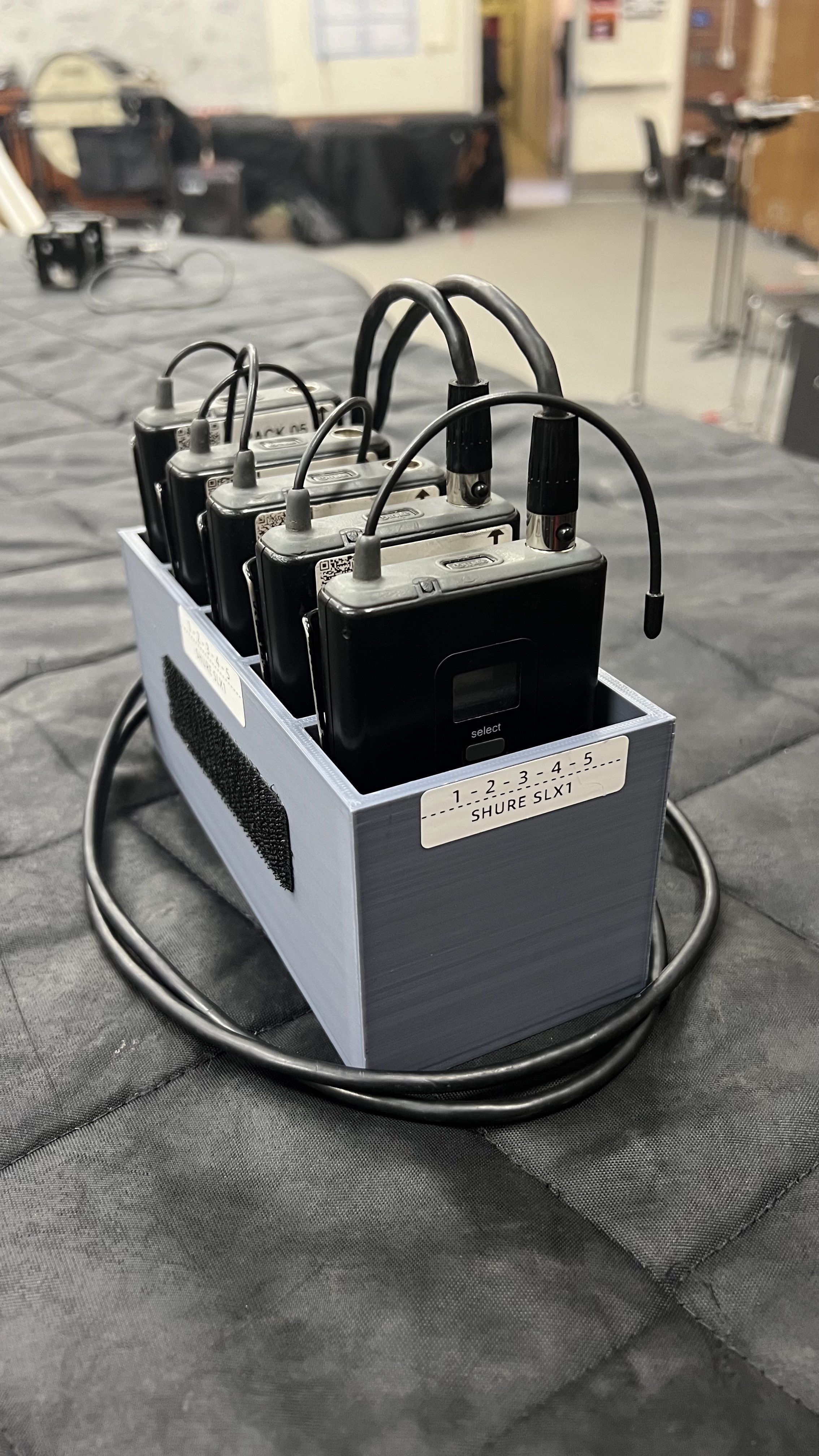 Shure SLX Bodypack Storage by Riley Spence | Download free STL model ...