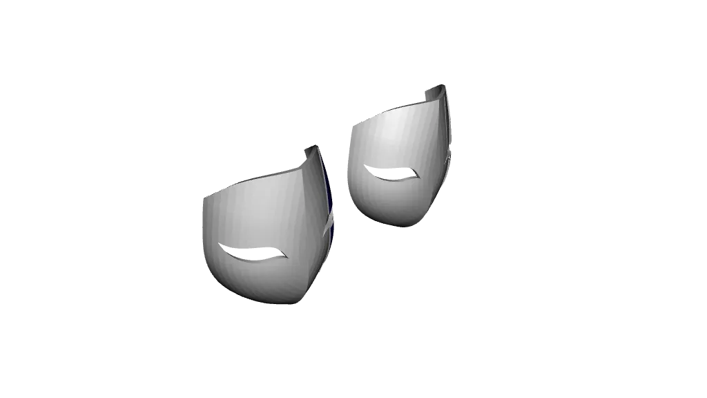 Note's Mask(Beginning After The End) by ReProps | Download free STL ...