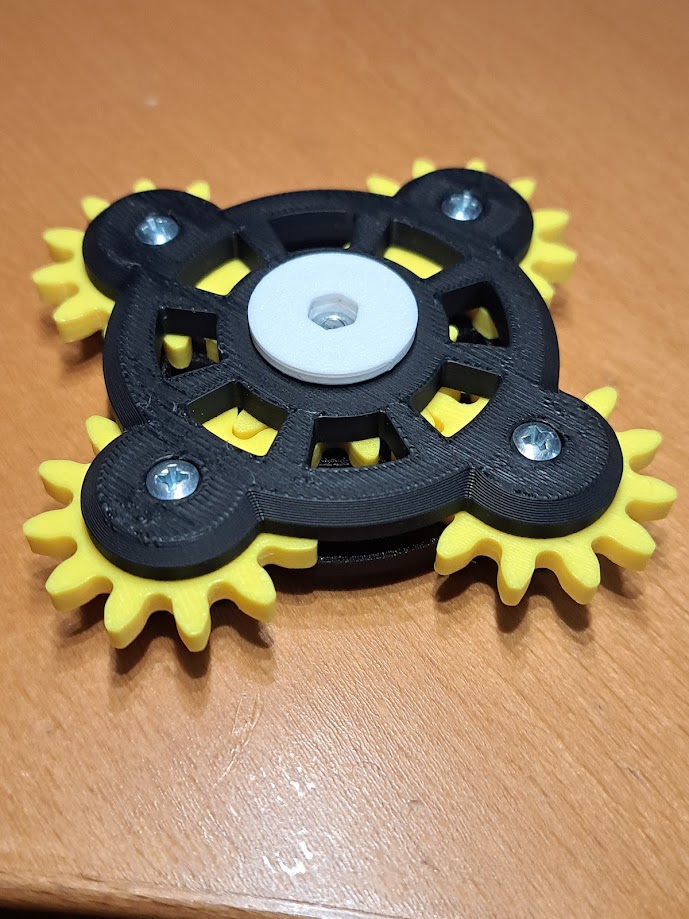 5-Gear Spinner by Ruiaxe | Download free STL model | Printables.com