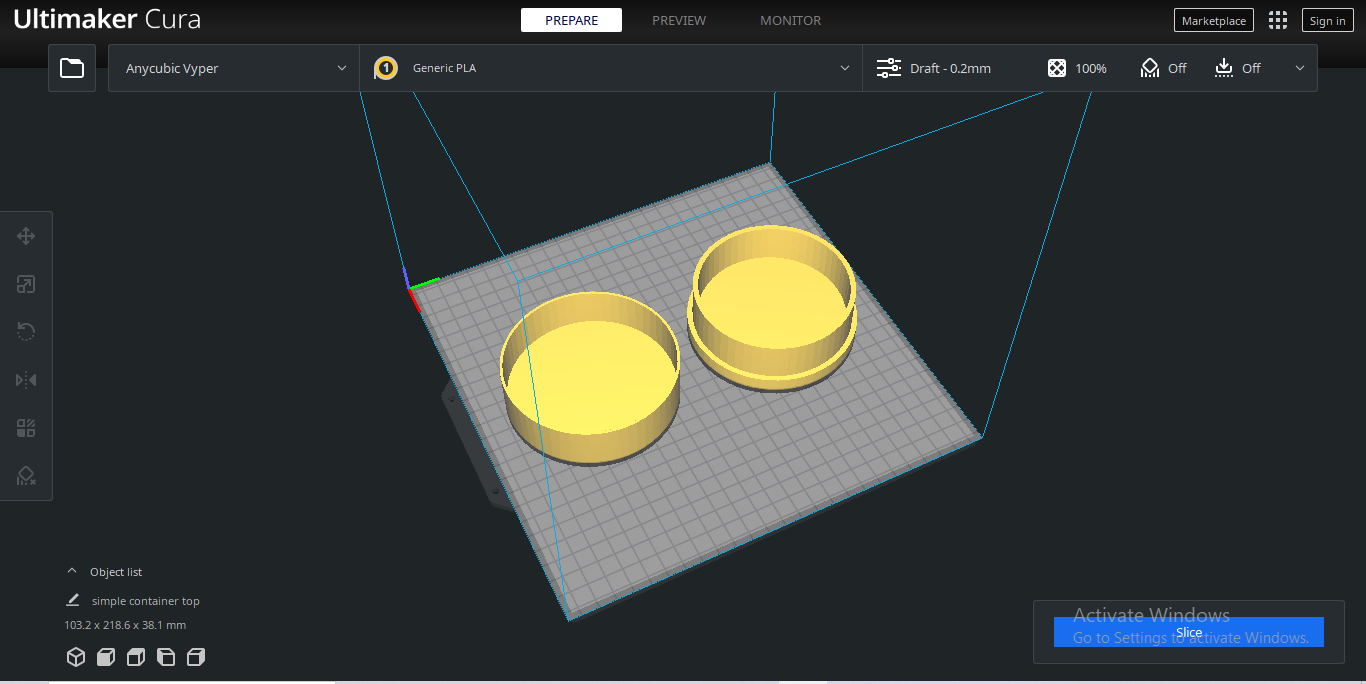simple container by THEDESIGNER | Download free STL model | Printables.com