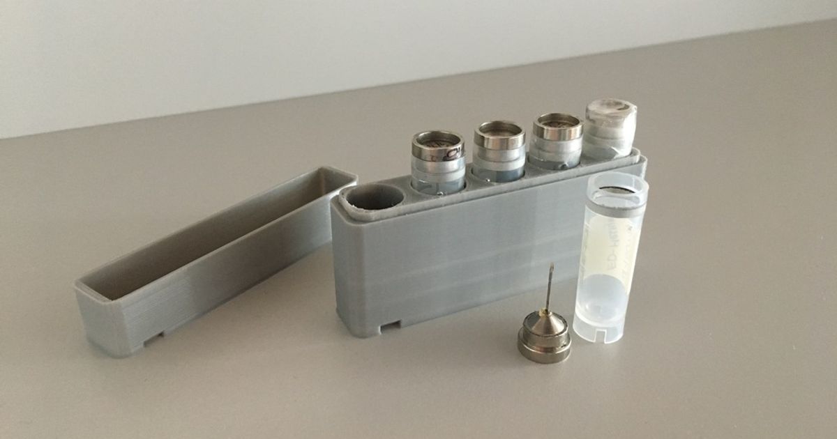 Micromount Sample Carrier by ntdesign | Download free STL model ...