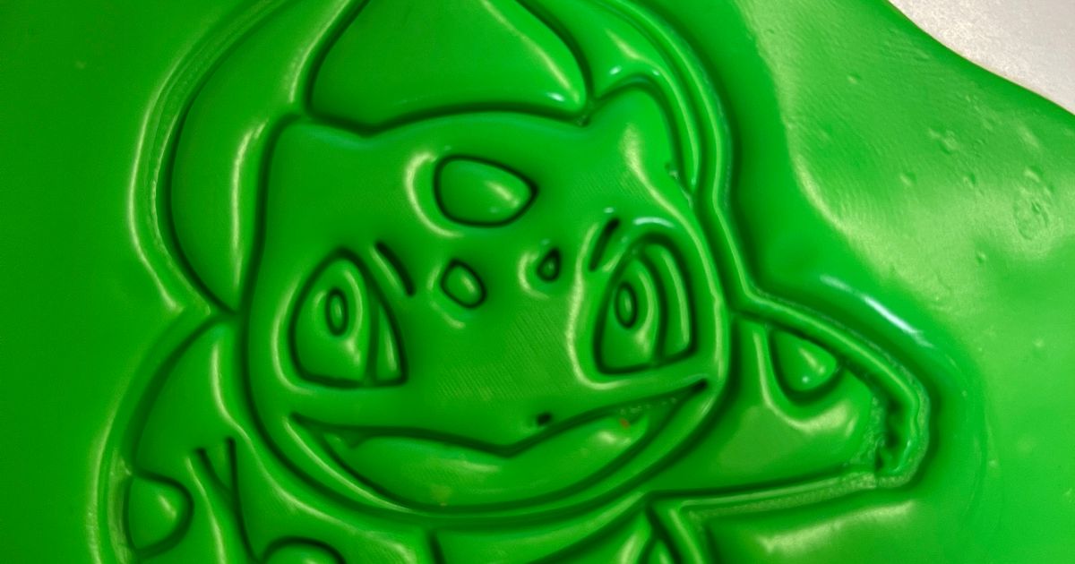 Pokemon bulbosaur cookie cutter by Jiří Šimůnek | Download free STL ...