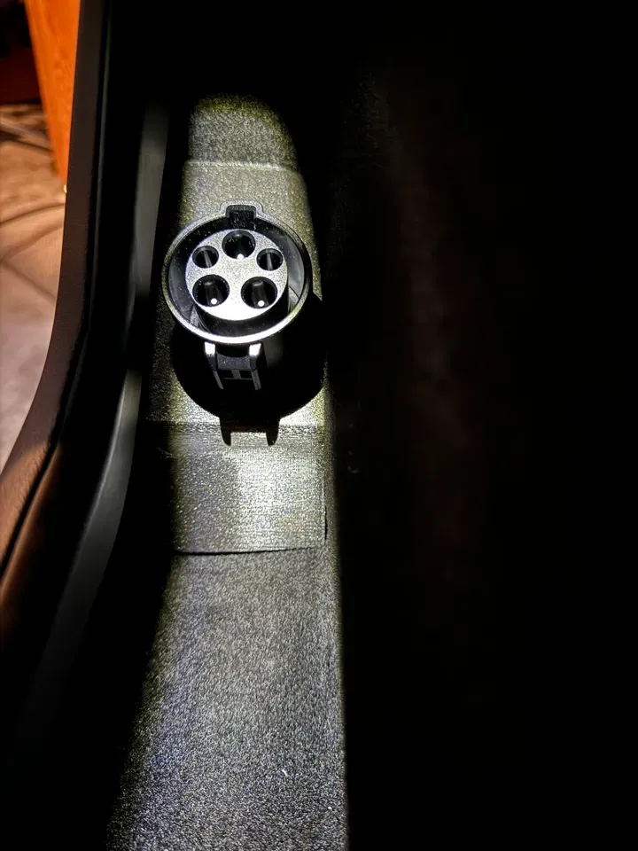 Tesla Model Y Driver's Door J1772 Adapter Dock - Rear Mounted by isaacf ...