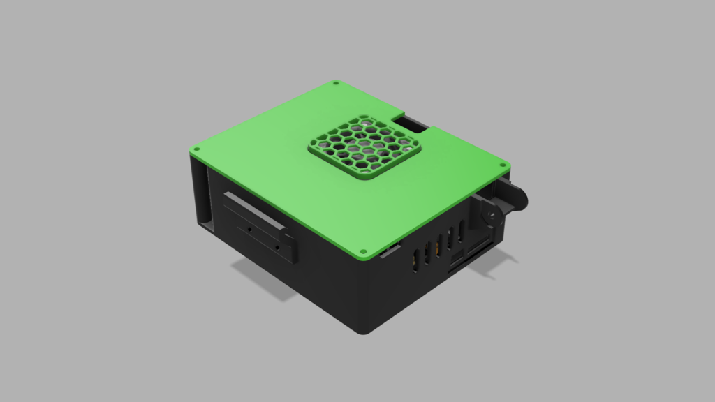 Ender 3 Rear Board Case - Cable Chain REMIX by TwoPuncakes | Download ...