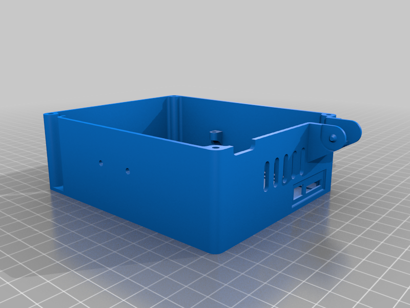 Ender 3 Rear Board Case - Cable Chain REMIX by TwoPuncakes | Download ...