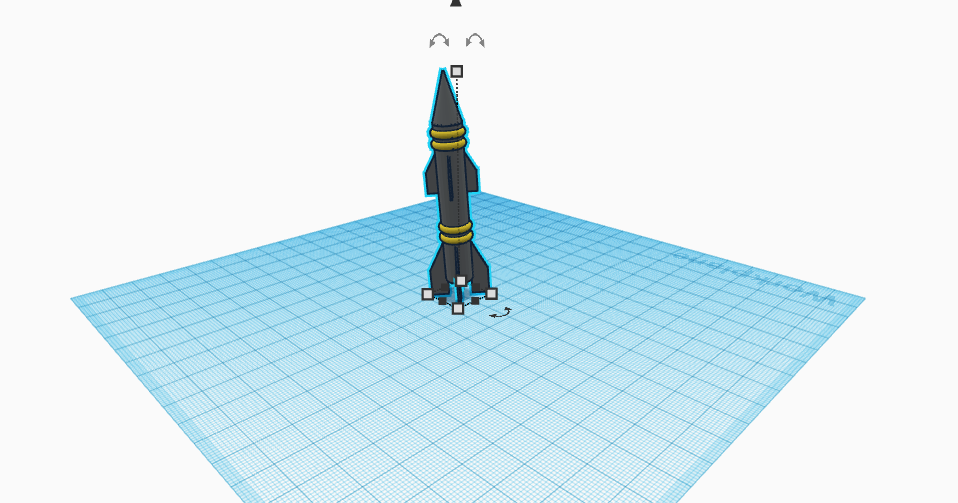 little toy rocket ship by Colton Allen | Download free STL model ...