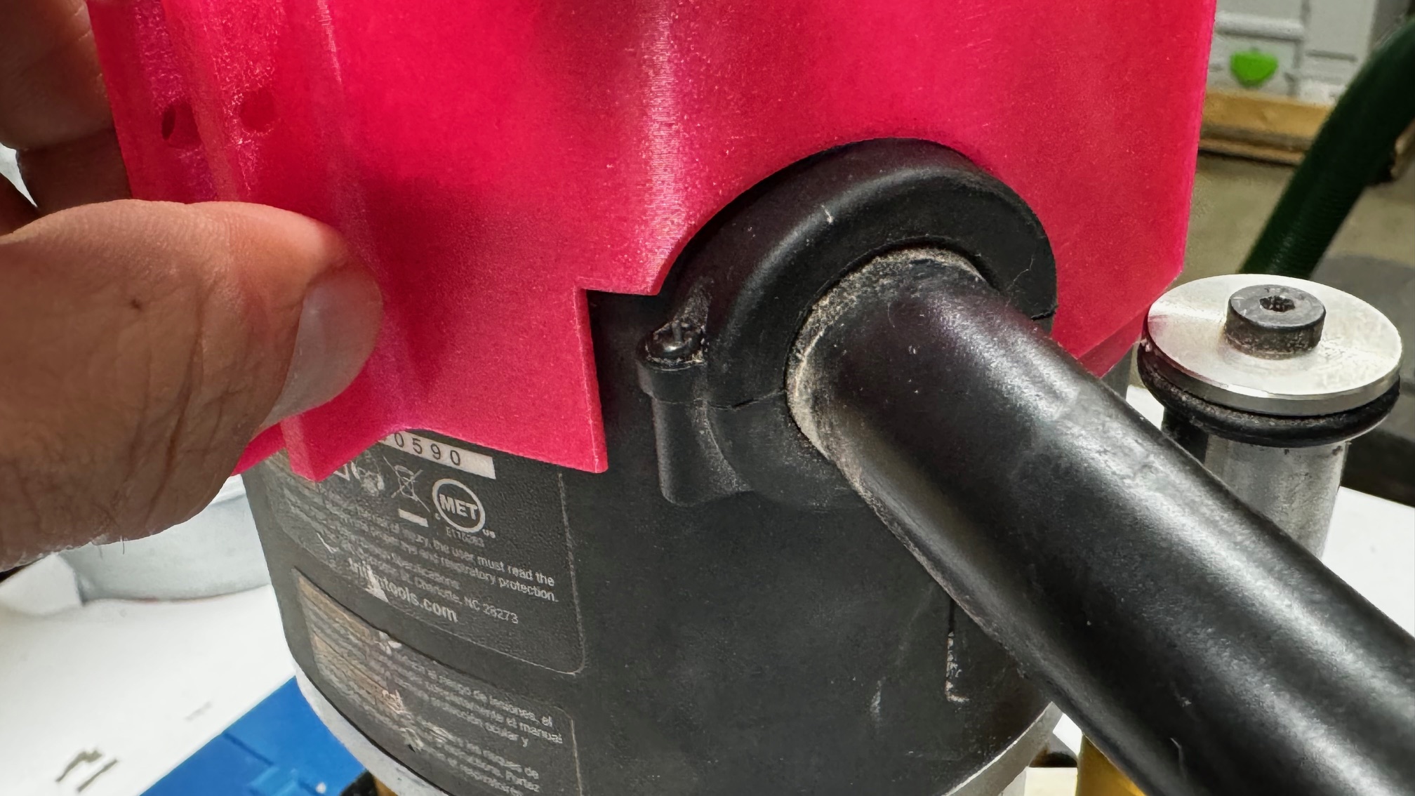 Triton 3HP Router Collar by crashkg | Download free STL model ...