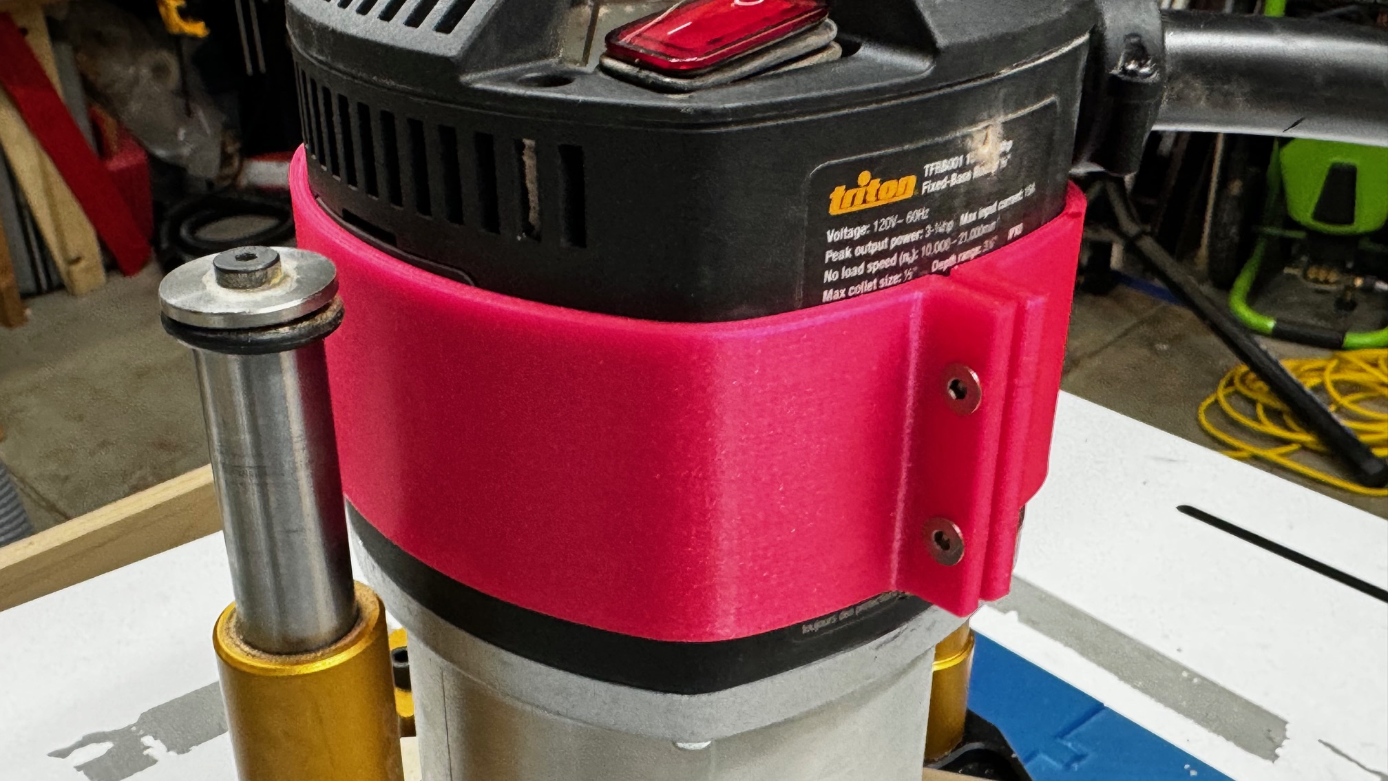 Triton 3HP Router Collar by crashkg | Download free STL model ...