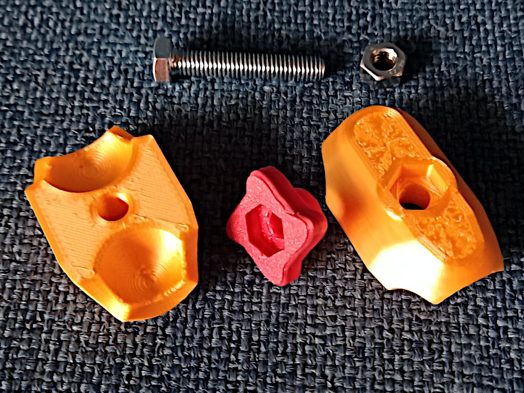 Dual ball-joint mount (aka RAM mount) by Anachronist | Download free ...