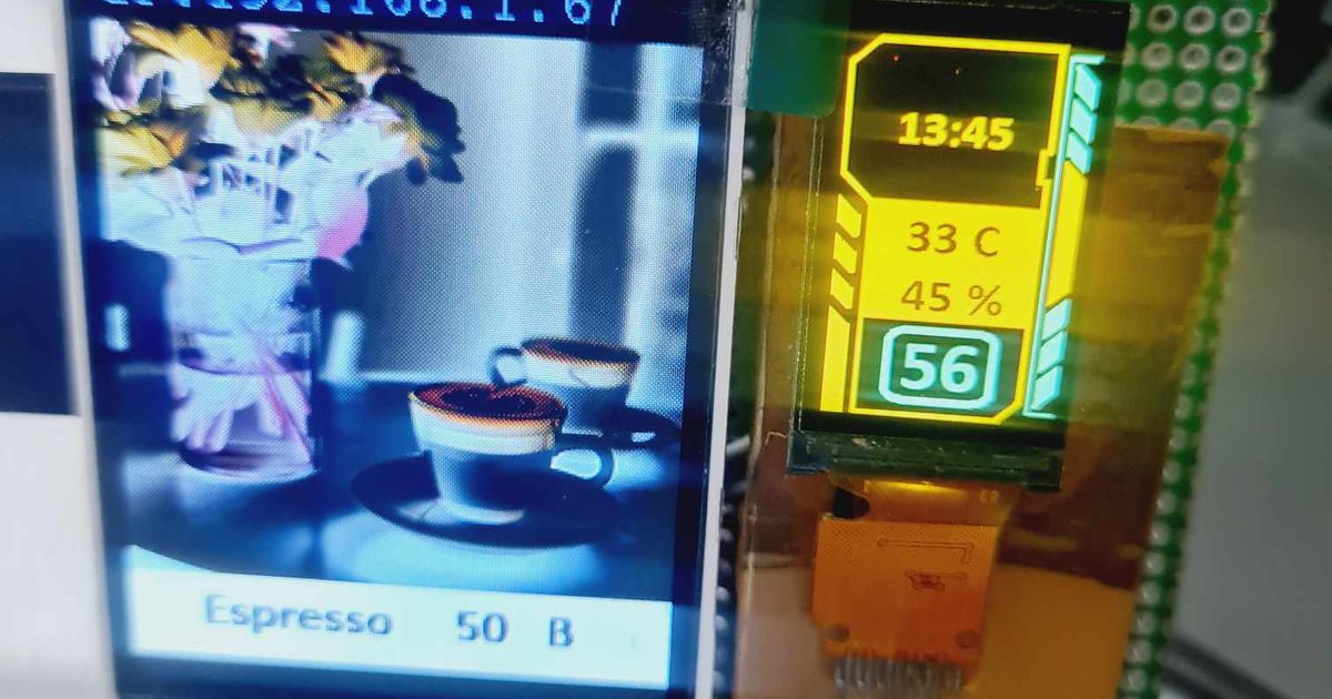 ESP32 DIY Smart Menu for Coffee Cafe by Yakroo108 | Download free STL ...