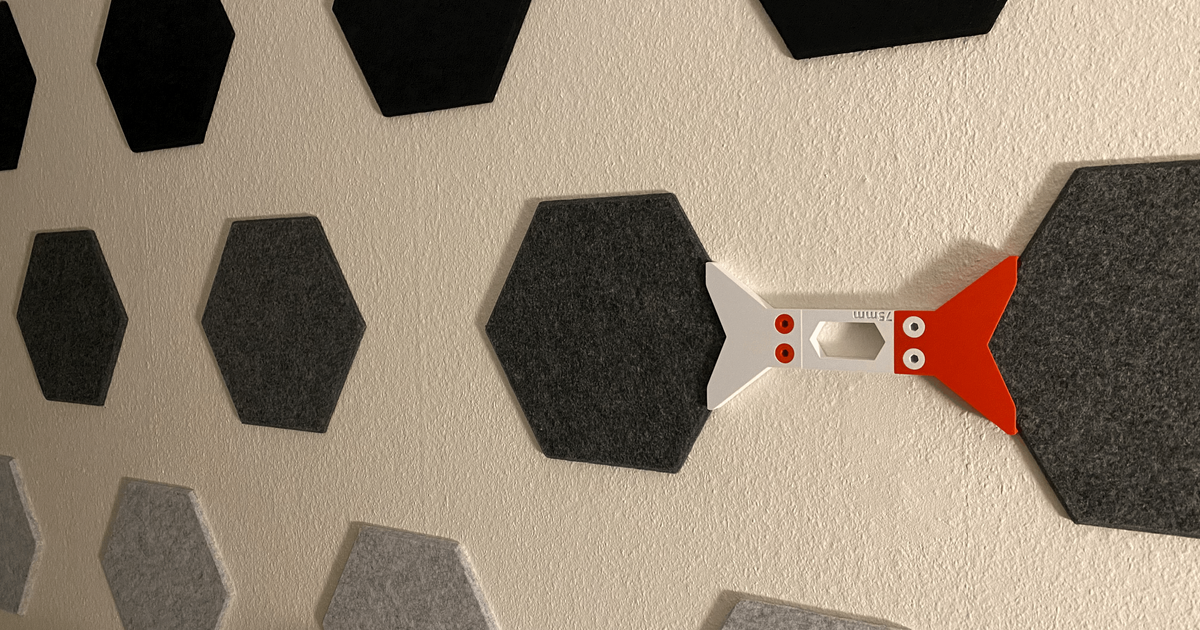 Hexagon Acoustic Panel Alignment tools v2 by Marco Nielsen | Download ...
