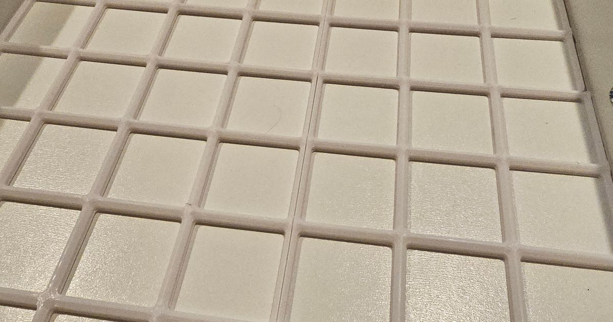 Ikea Alex Gridfinity Base Plate Trimmed by SupaFletch | Download free ...