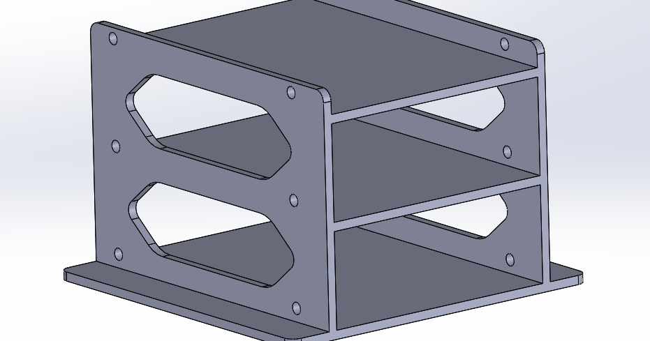3 Slot 2.5 In. SSD mount by k1n3k | Download free STL model | Printables.com