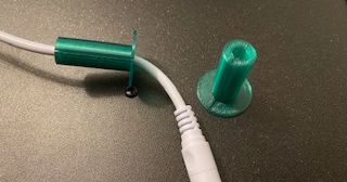 Wall Cable Pass Through by Army Chief | Download free STL model ...