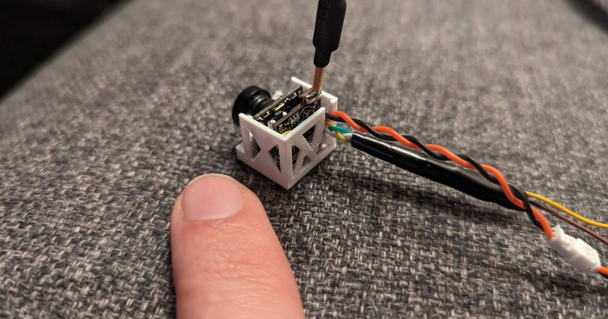 AKK A11T 5.8G Micro AIO FPV camera mount by lienmeat | Download free ...