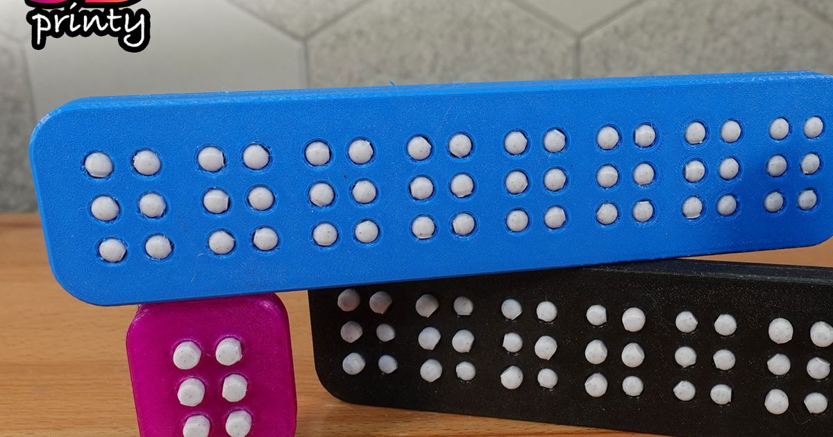 Braille Training Cell - 6MM by 3D Printy | Download free STL model ...