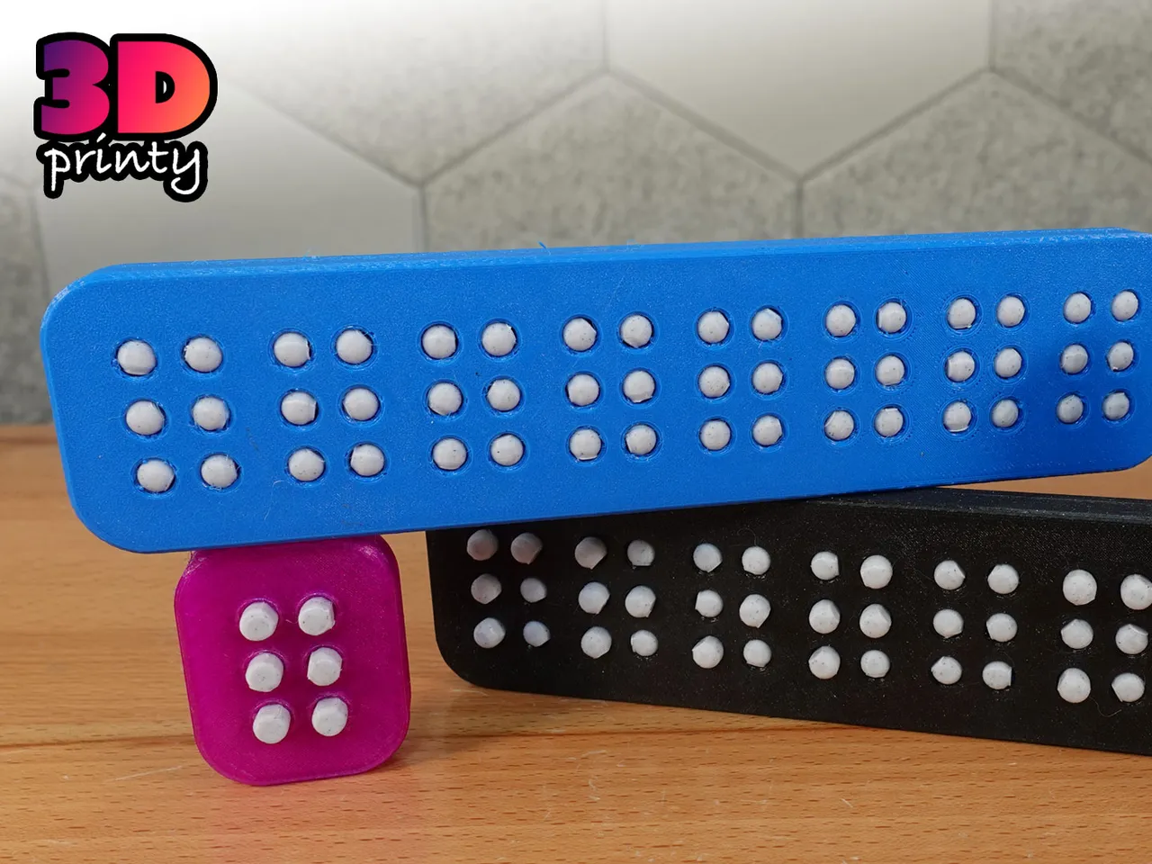 Braille Training Cell - 6MM by 3D Printy | Download free STL model ...