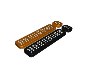 Braille Training Cell - 6MM by 3D Printy | Download free STL model ...