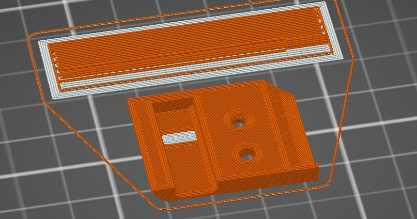 MK3S+ FS Cover for IR Filament Sensor with Duel LED Indicator by MX ...