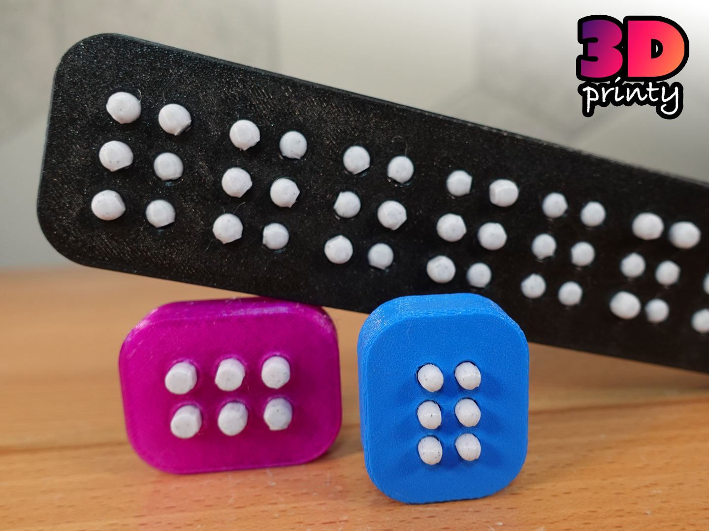 Braille Training Cell - 4.5MM by 3D Printy | Download free STL model ...